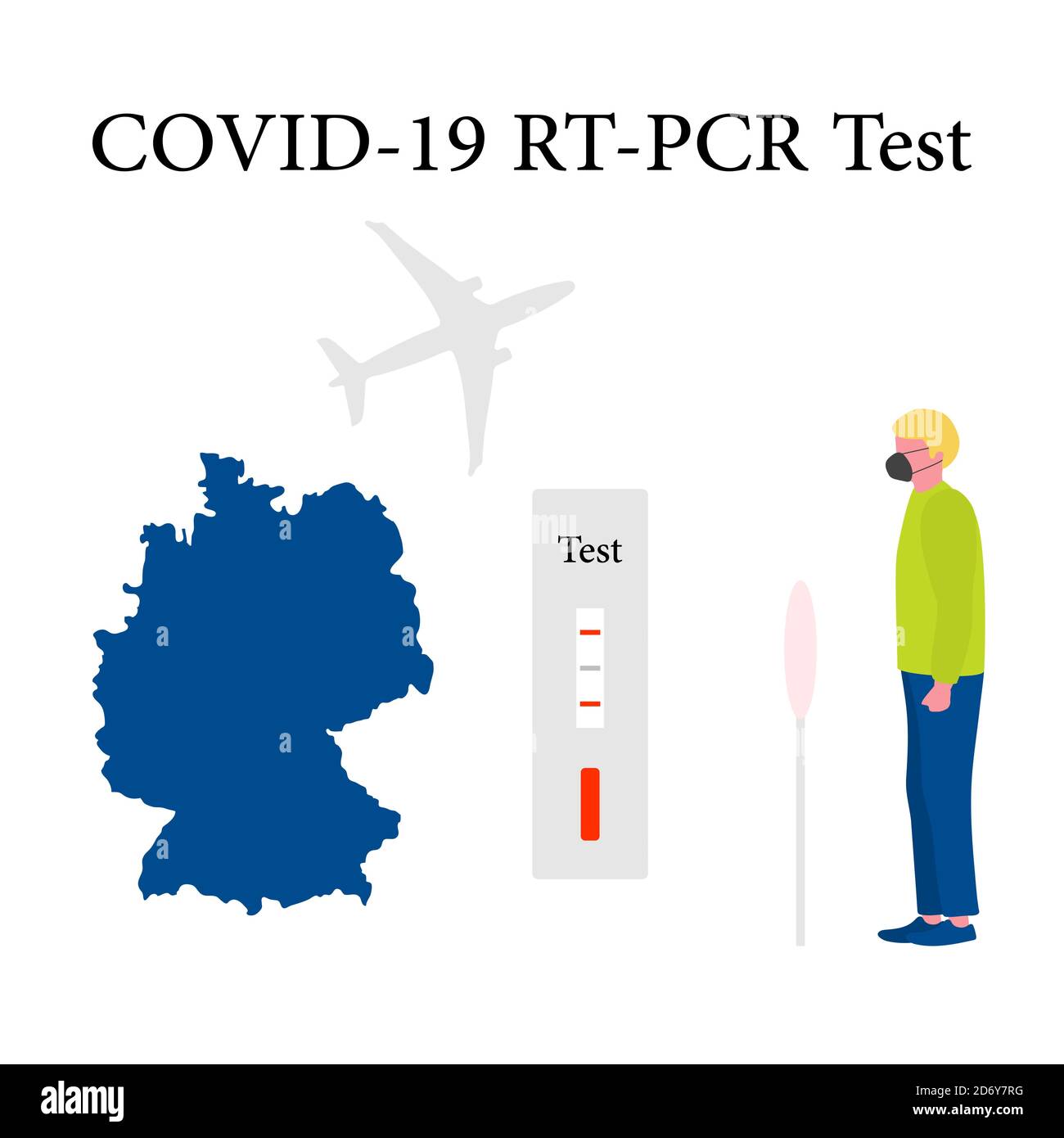 Corona schnelltest deutschland Stock-Vektorgrafiken kaufen - Alamy