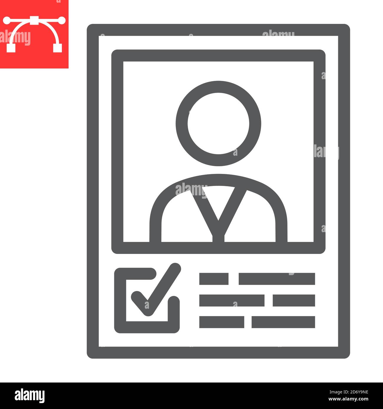 Wählen Kandidat Posterzeile Symbol, Wahl und Abstimmung, Kandidat ...