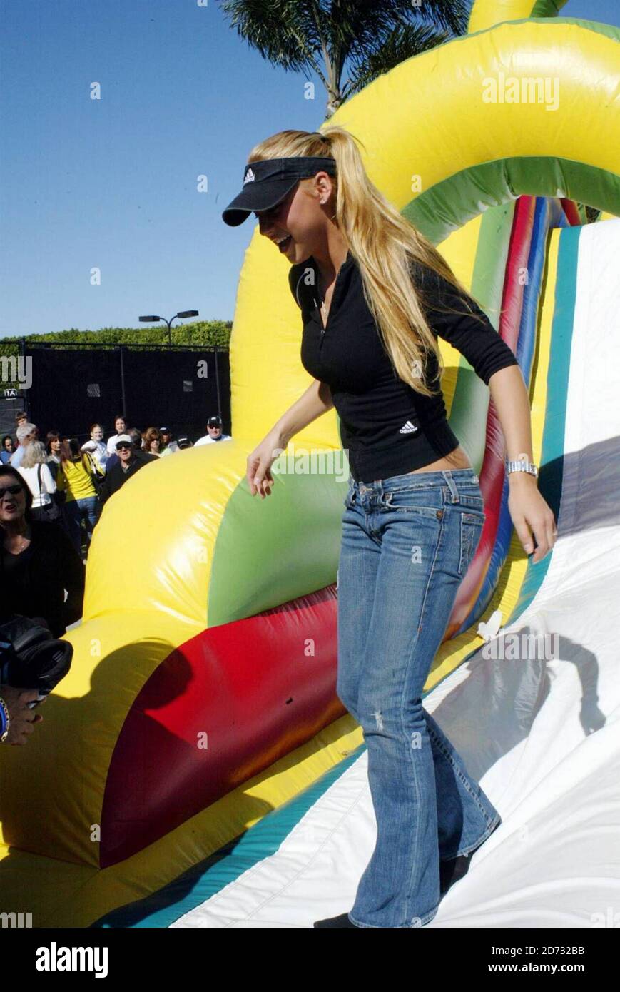 Anna Kournikova Spaß Fotos Und Bildmaterial In Hoher Auflösung Alamy