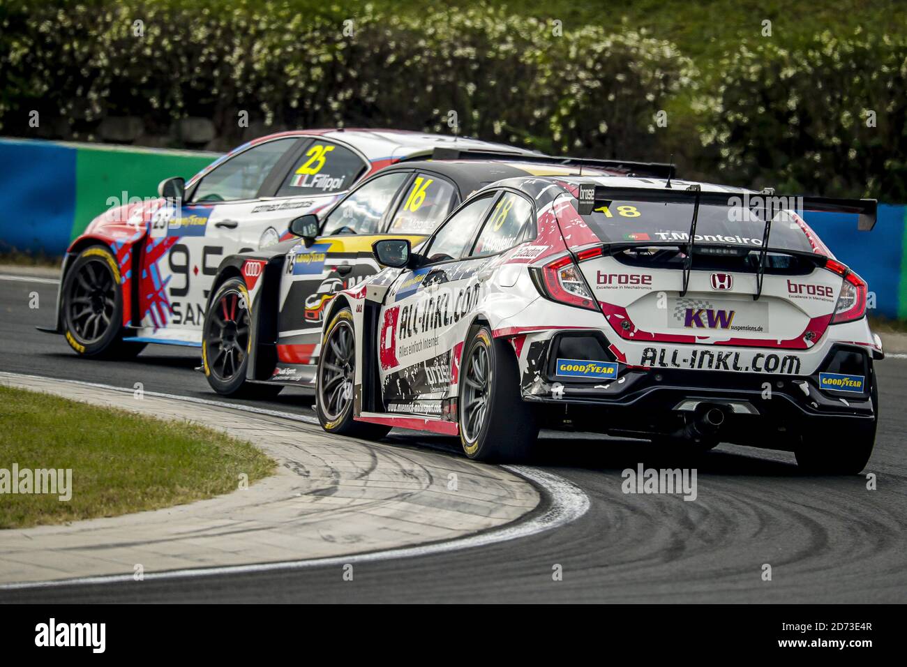 8 MONTEIRO Tiago (prt), ALL-INKL.DE Munnich Motorsport, Honda Civic TCR ...