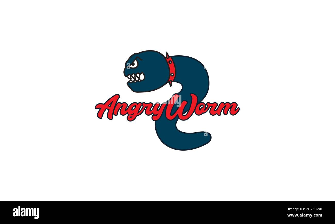 Wurm logo Stock-Vektorgrafiken kaufen - Alamy