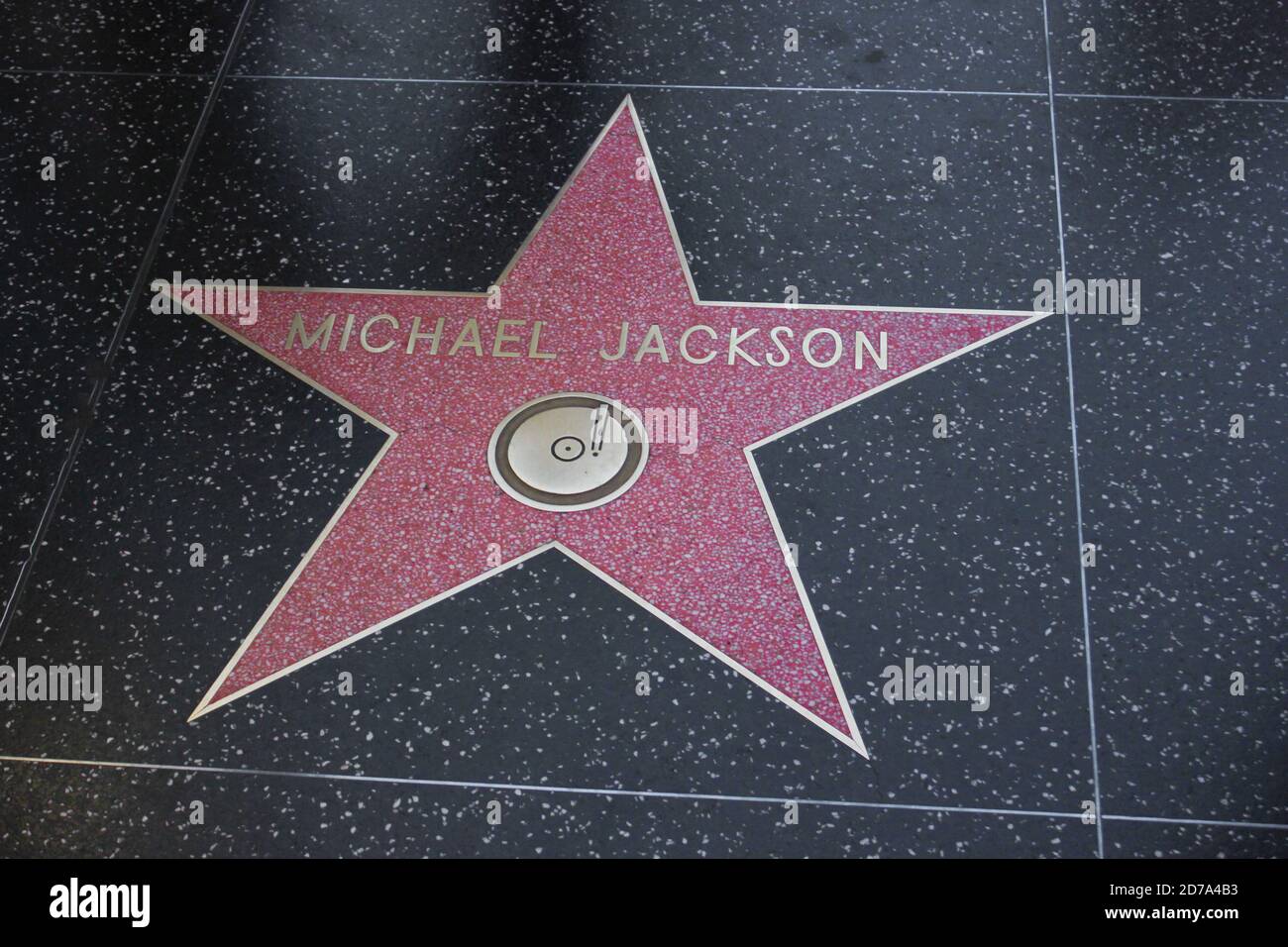 Michael jackson stern auf dem hollywood walk of fame -Fotos und ...