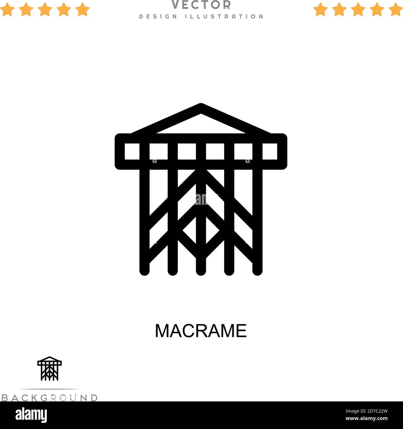 Knot macrame Stock-Vektorgrafiken kaufen - Alamy