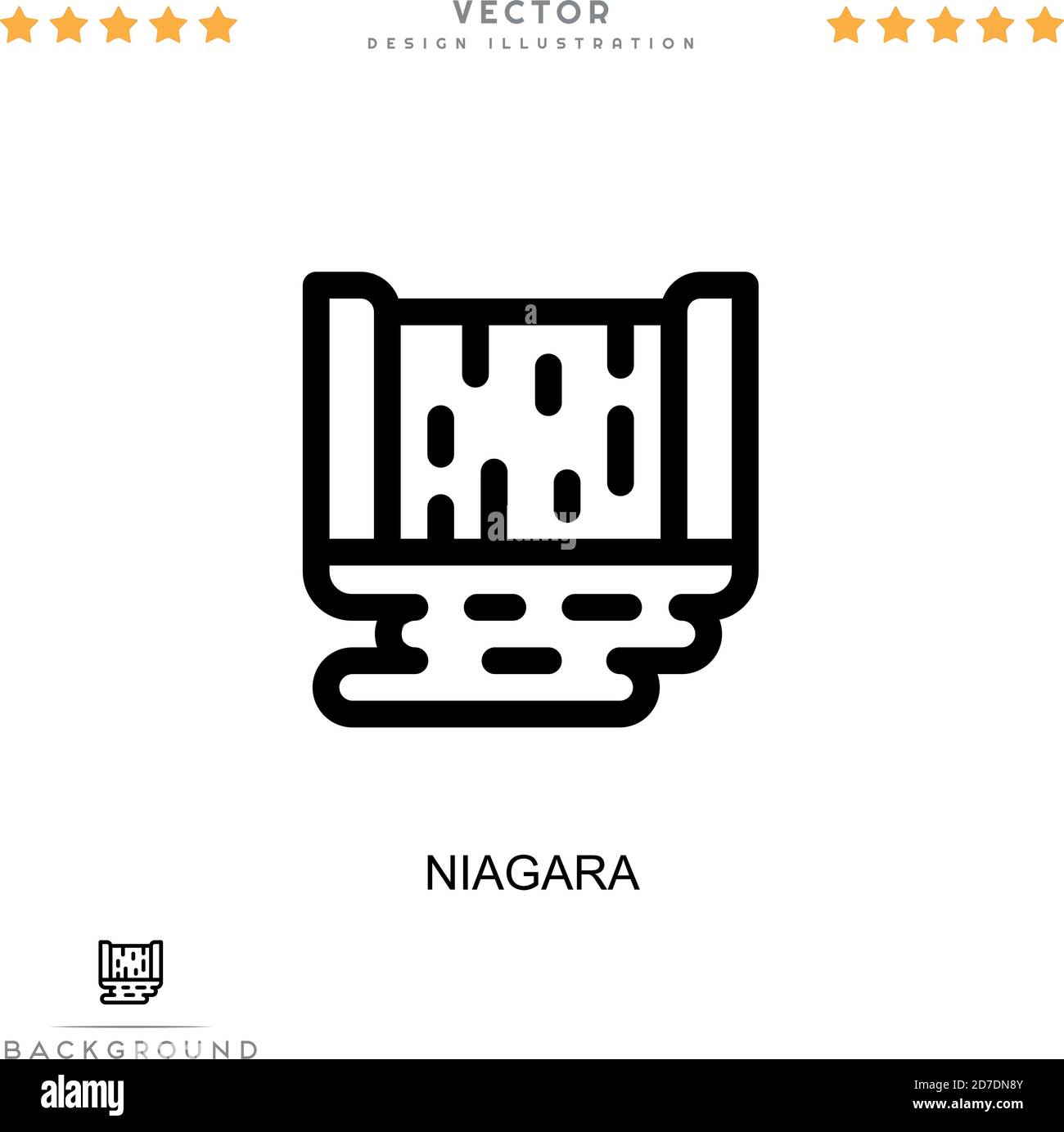 Kanada ontario niagara Stock-Vektorgrafiken kaufen - Alamy