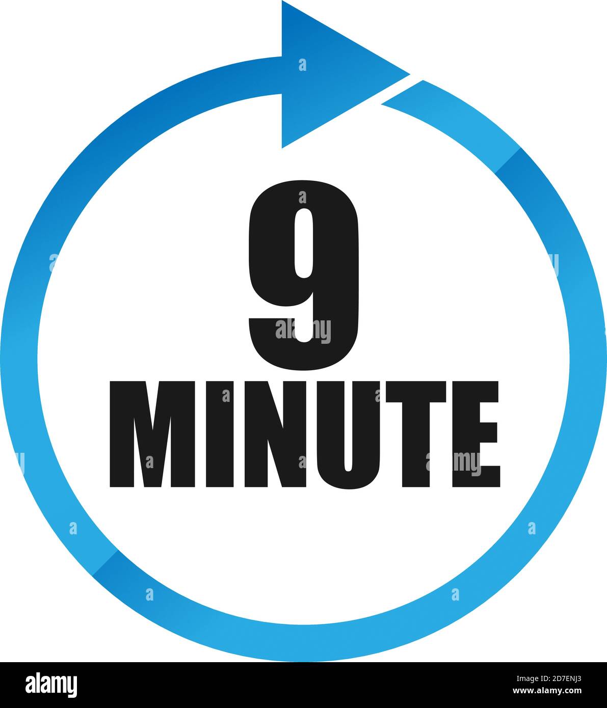 Zahlen, Ziffern Ziffernblatt Abbildung. Symbol für Zeit, Dauer und ...