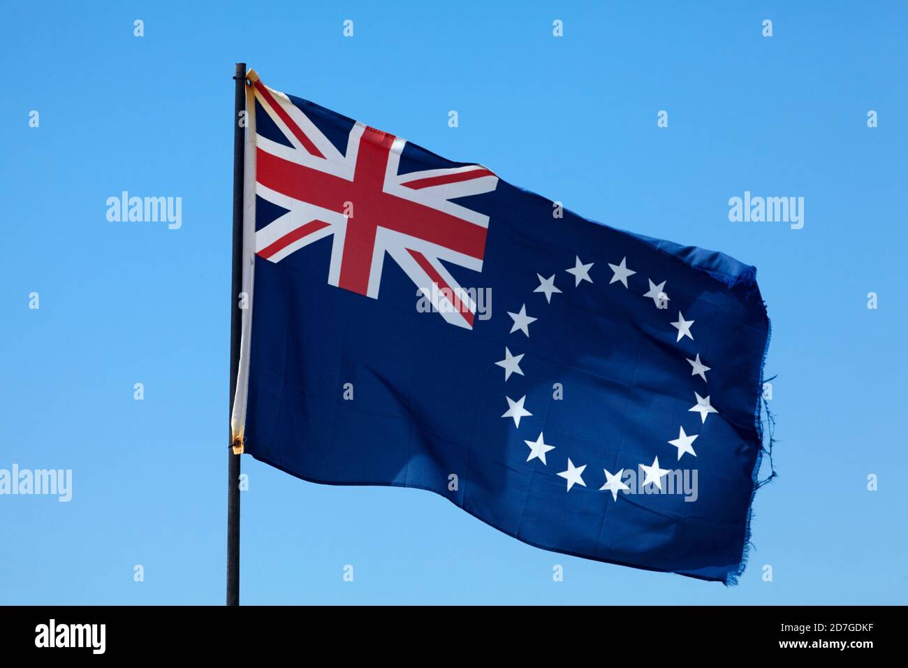 Kochinseln flaggen -Fotos und -Bildmaterial in hoher Auflösung – Alamy