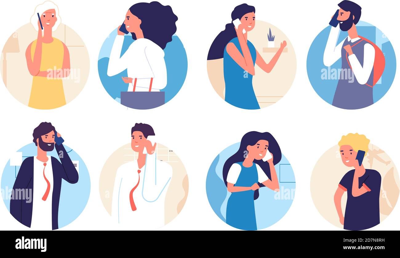 Smartphone cartoon Stock-Vektorgrafiken kaufen - Alamy