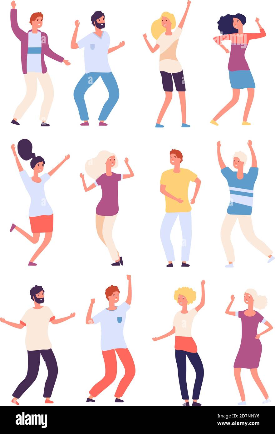 Menschen Tanzen Clipart Tanzende Menschen Zeichnen Ausgeschnittene