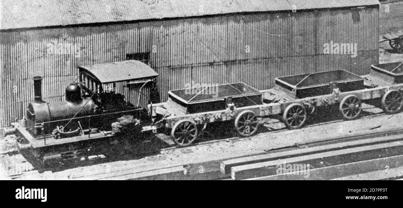 Historische Eisenbahn Foto / Historische Lokomotive: Cape Town Harbour ...