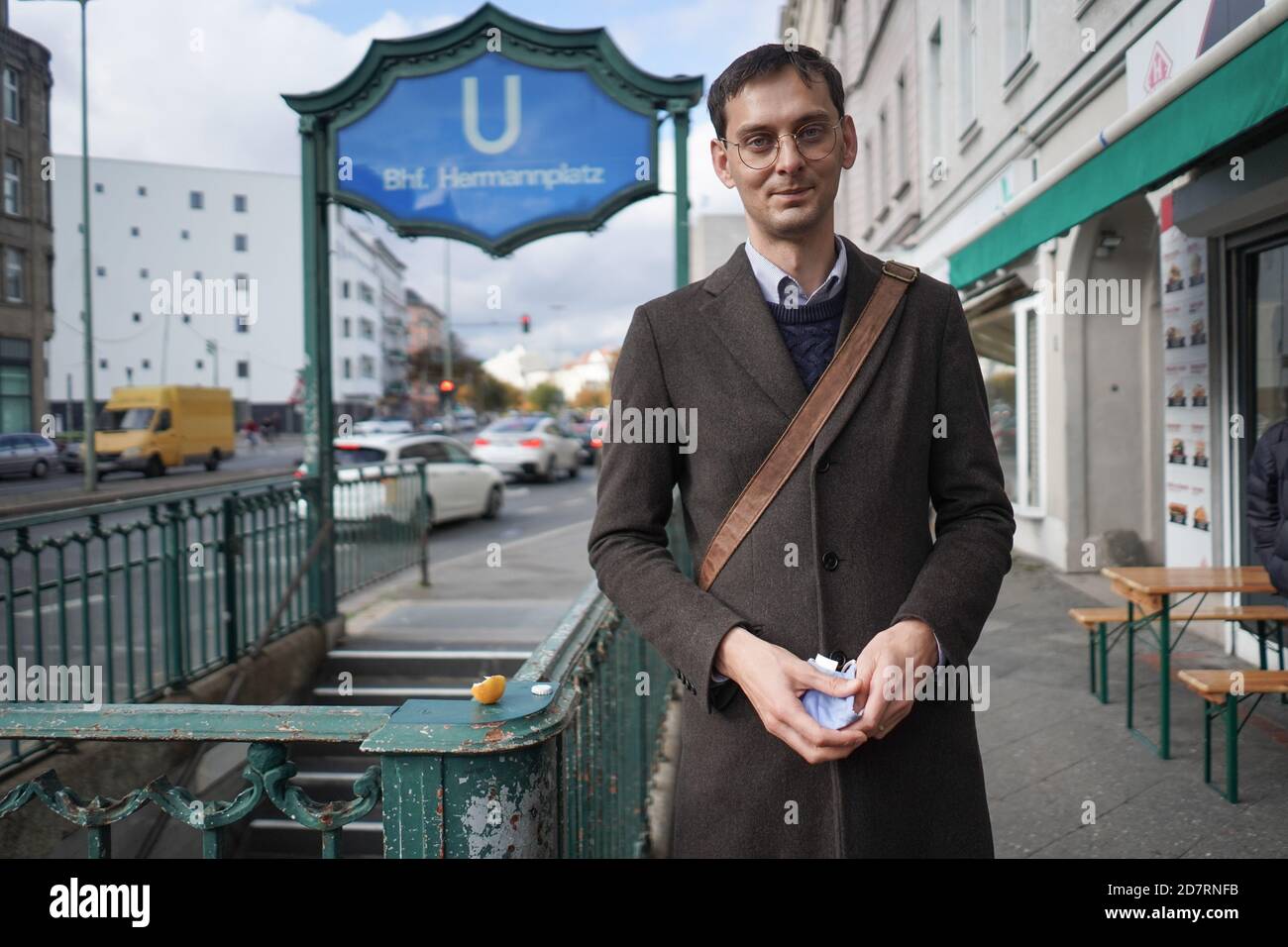 Berlin, Deutschland. Okt. 2020. Martin Hikel (SPD ...