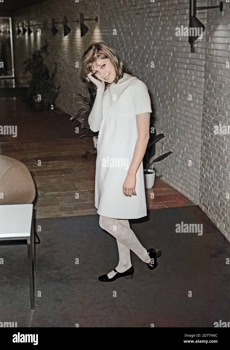 Helga anders, deutsch österreichische Schauspielerin und Synchronsprecherin, Deutschland um 1970 ...