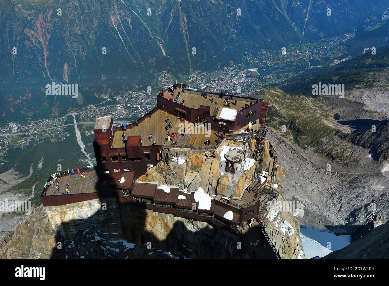 The aiguille du midi skywalk -Fotos und -Bildmaterial in hoher Auflösung – Alamy