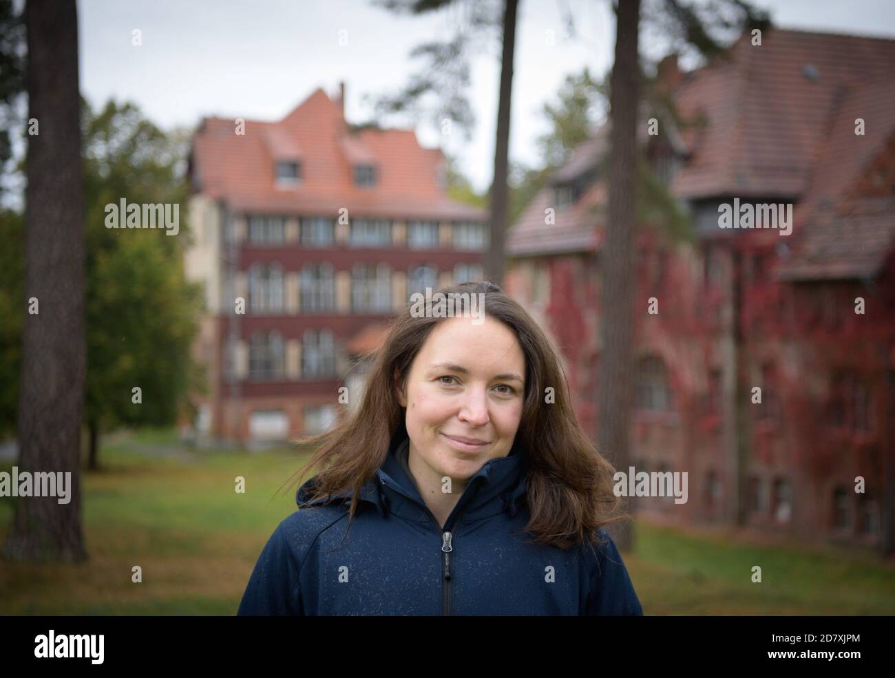 14. Oktober 2020, Brandenburg, Lychen: Anne Neumann, Koordinatorin des ...