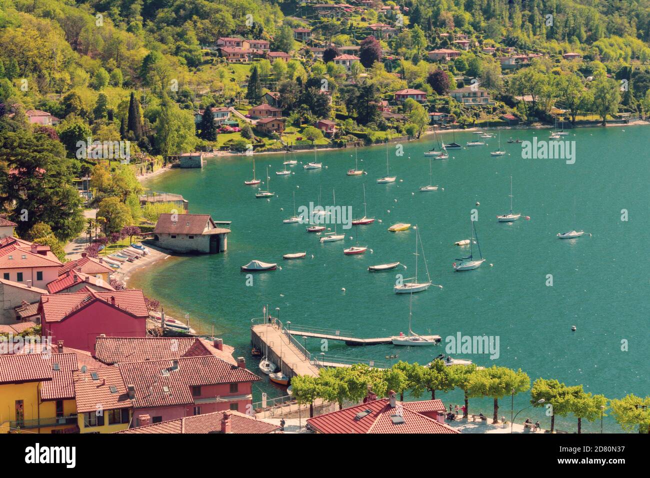 Panorama auf den alpen und dem lago maggiore -Fotos und -Bildmaterial ...