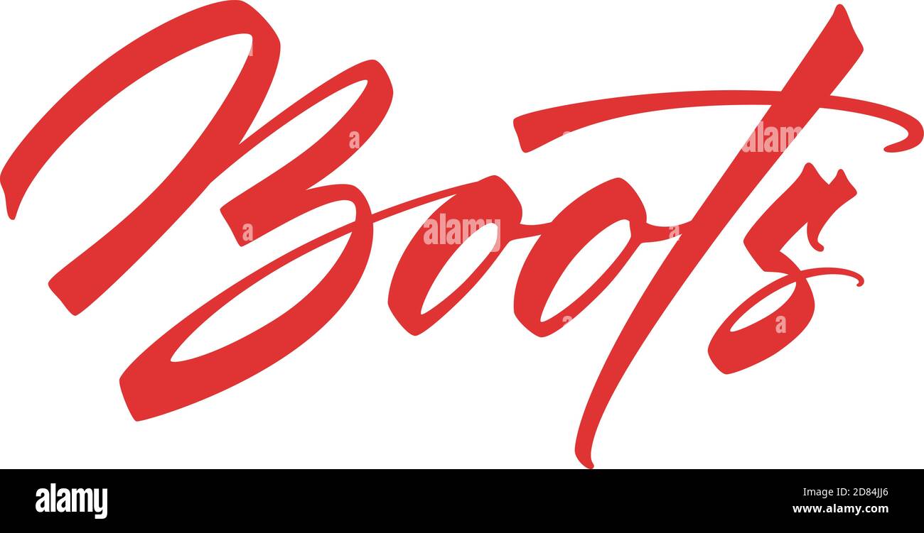 Stiefel speichern logo Stock-Vektorgrafiken kaufen - Alamy