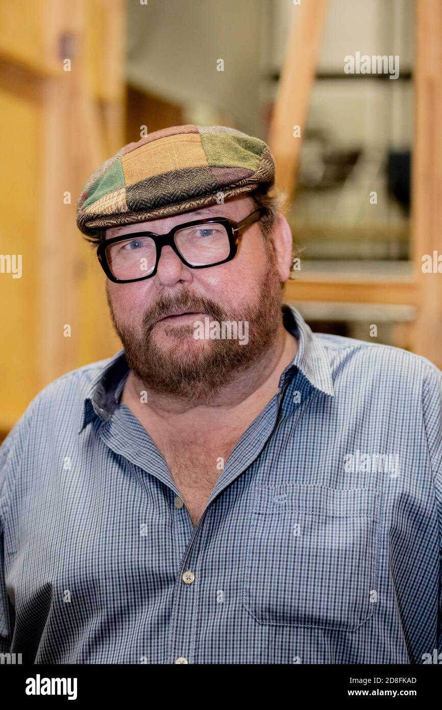 Berlin, Deutschland. Oktober 2020. Walter Plathe, Schauspieler, steht ...