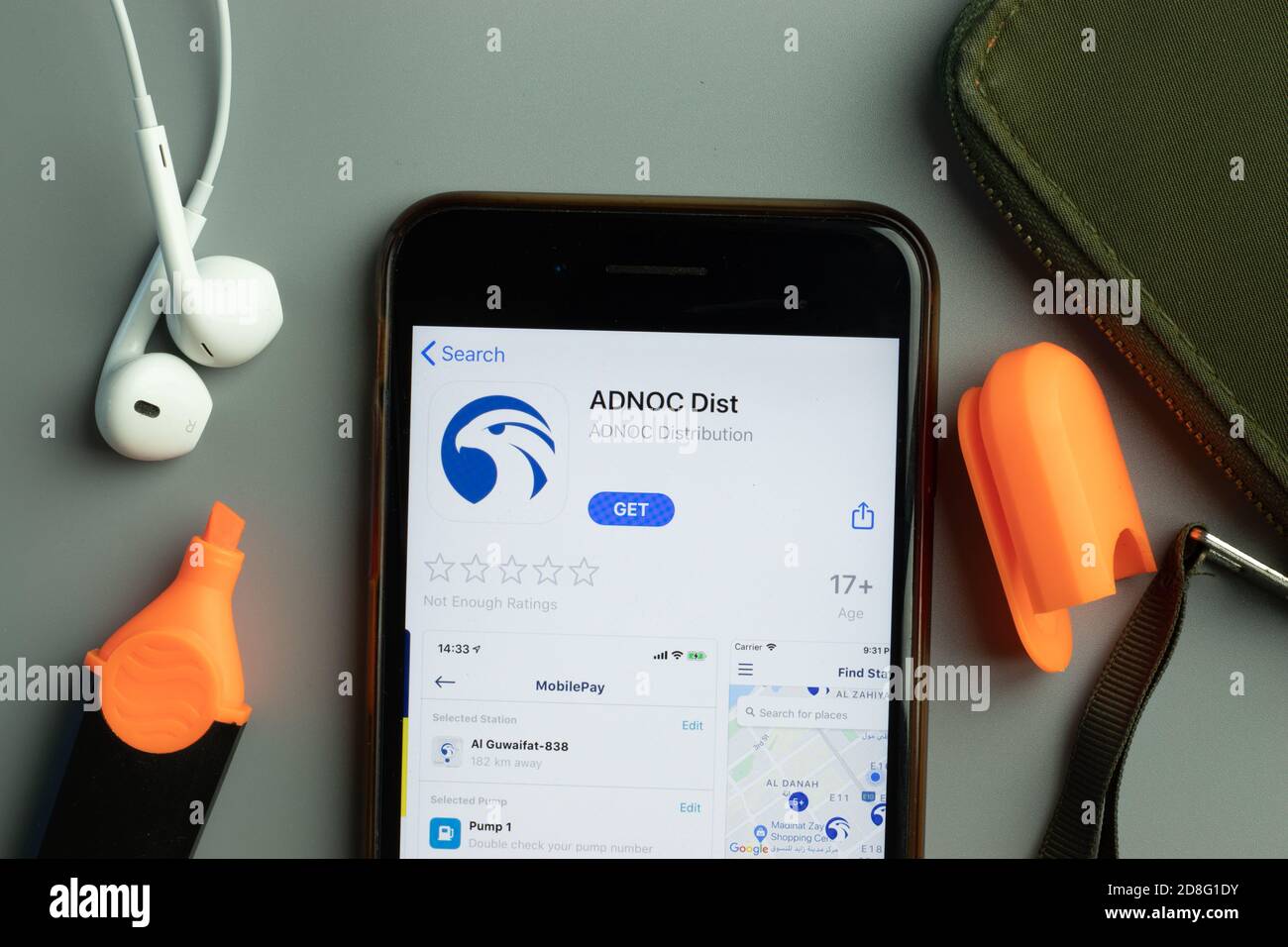 Neues adnoc logo -Fotos und -Bildmaterial in hoher Auflösung – Alamy