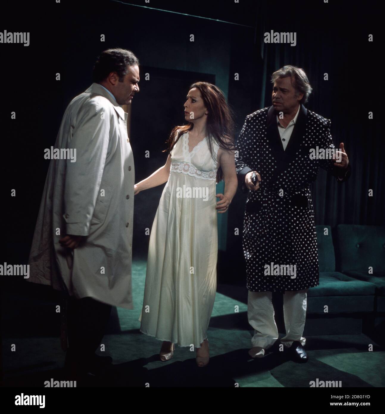 Wolfgang Reichmann, Alwy Becker und Walter Reyer in die vollkommende ...