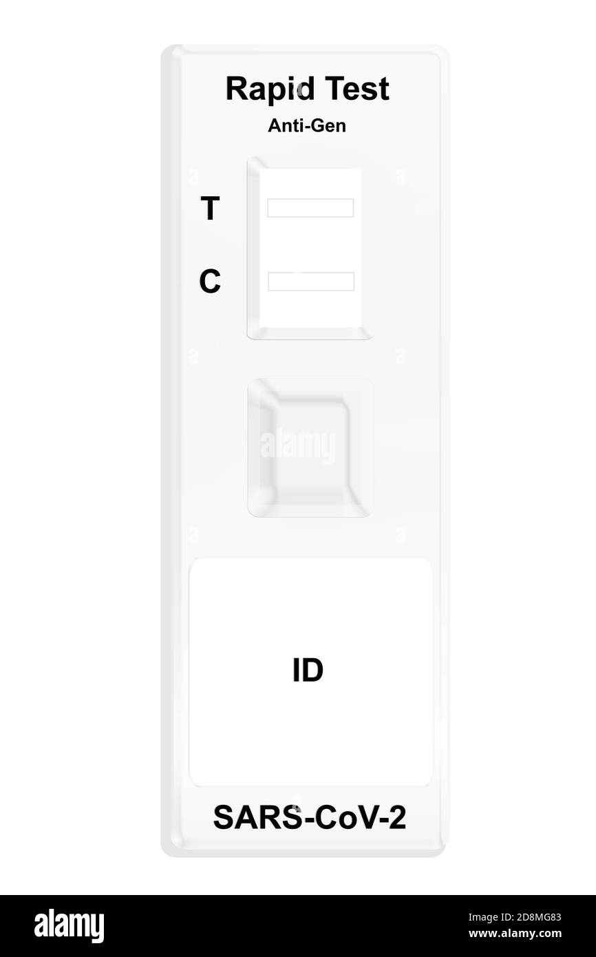 Antigen schnelltest Ausgeschnittene Stockfotos und -bilder - Alamy