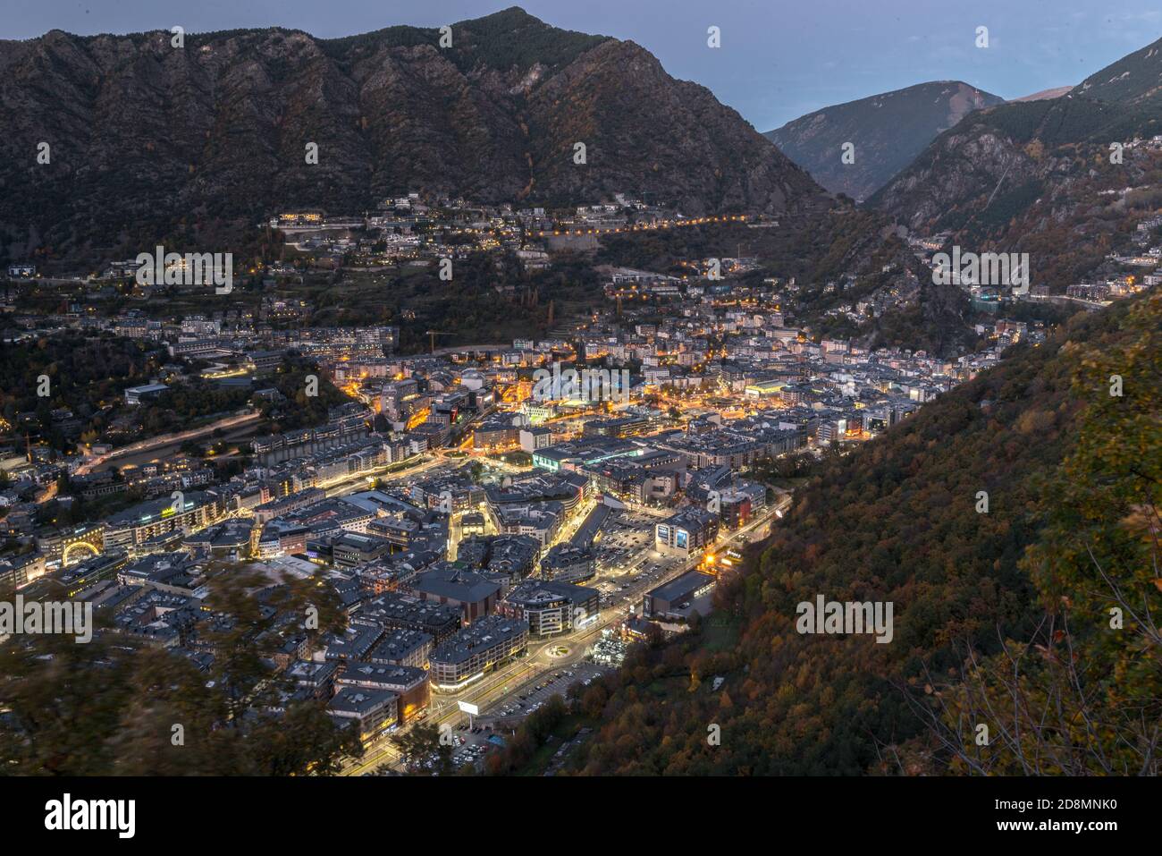 Andorra La Vella Stadt Stockfotos und -bilder Kaufen - Alamy