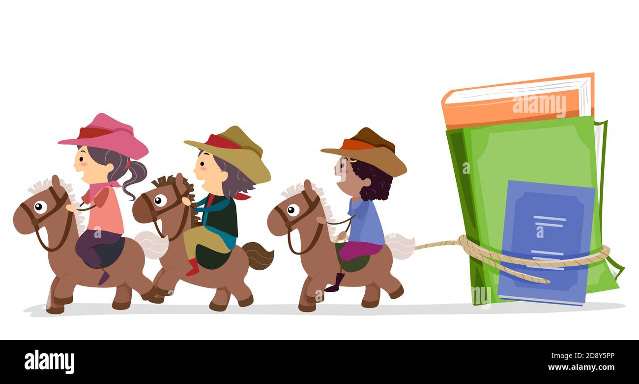 Illustration rodeo cowboy riding horse -Fotos und -Bildmaterial in ...