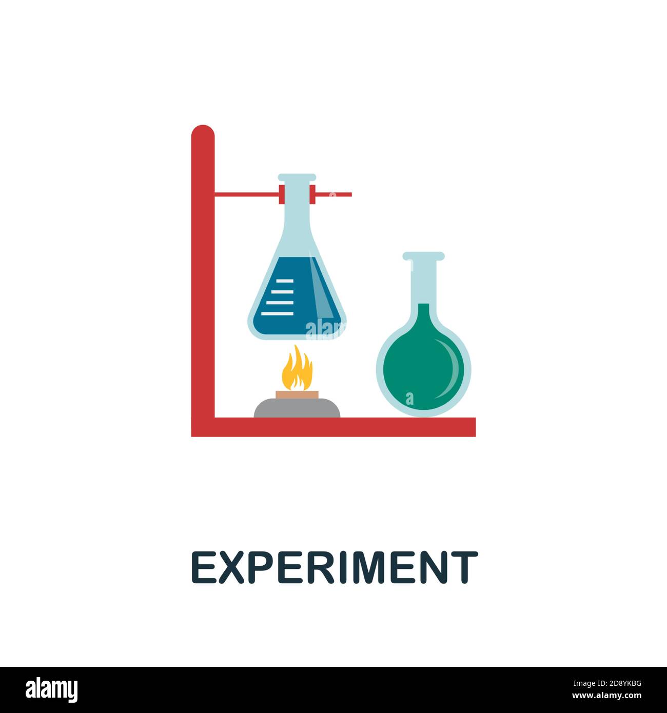Experimentier-Symbol. Einfaches Element aus der Kollektion Creativity ...