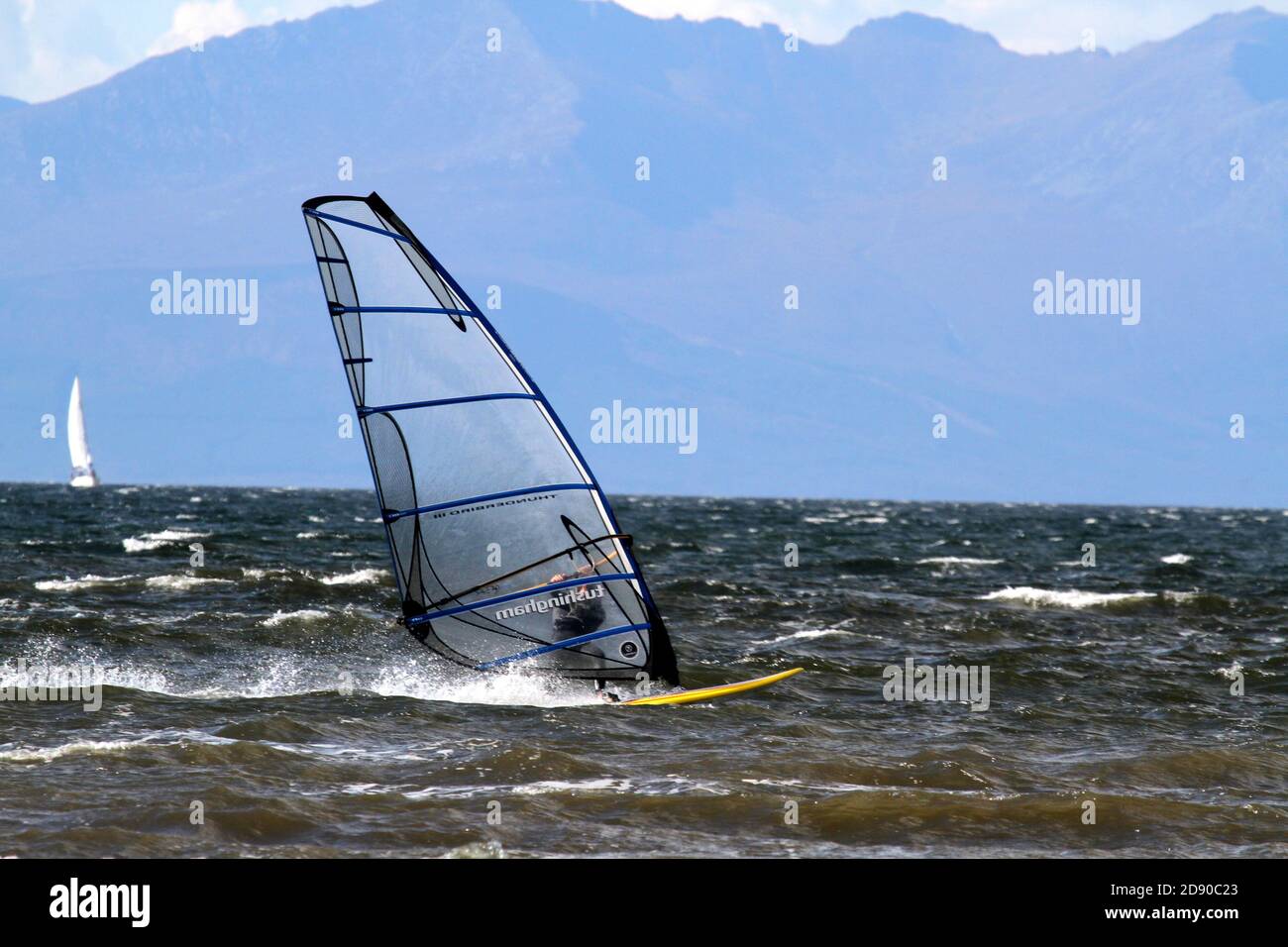 Barassie, South Ayrshire, Schottland, Windsurfing Festival Wettbewerb ...