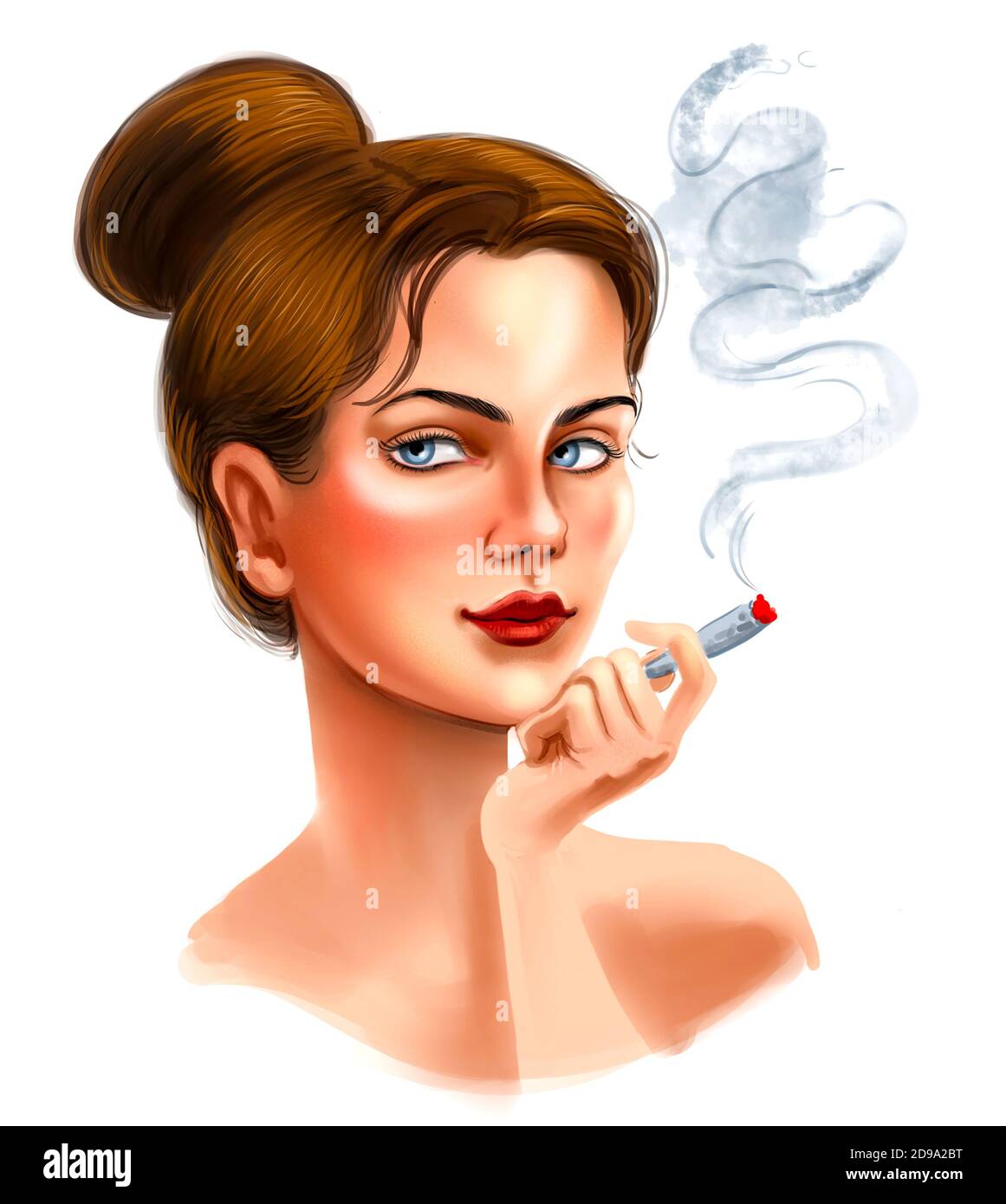 Cannabis marijuana sketch Ausgeschnittene Stockfotos und -bilder ...