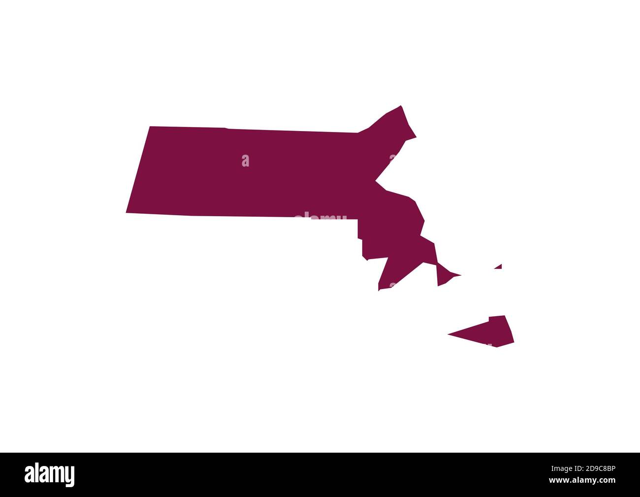 Us bundesstaat massachusetts karte -Fotos und -Bildmaterial in hoher ...