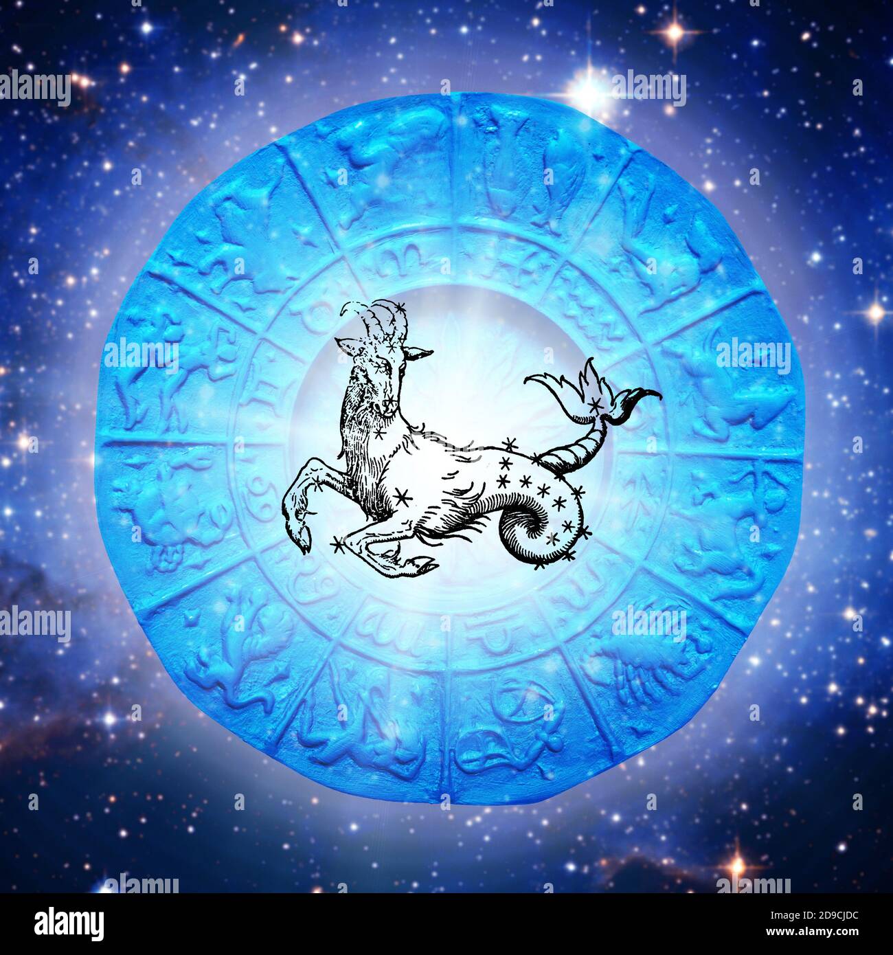 Astrologie Sternzeichen Steinbock Stockfotos und -bilder Kaufen - Alamy