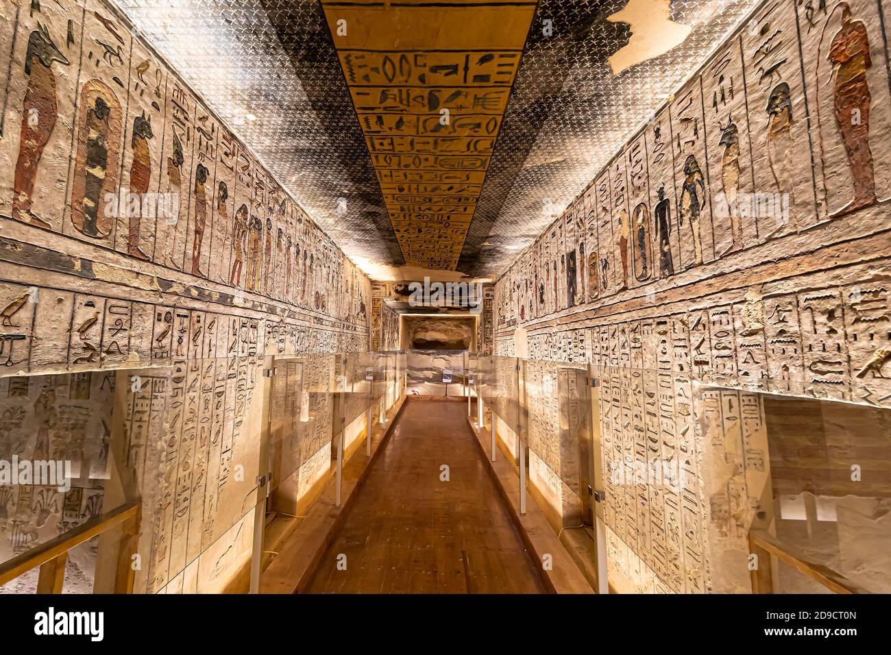 Luxor, Ägypten - September 11, 2018: Grab KV 11 ist das Grab des ...