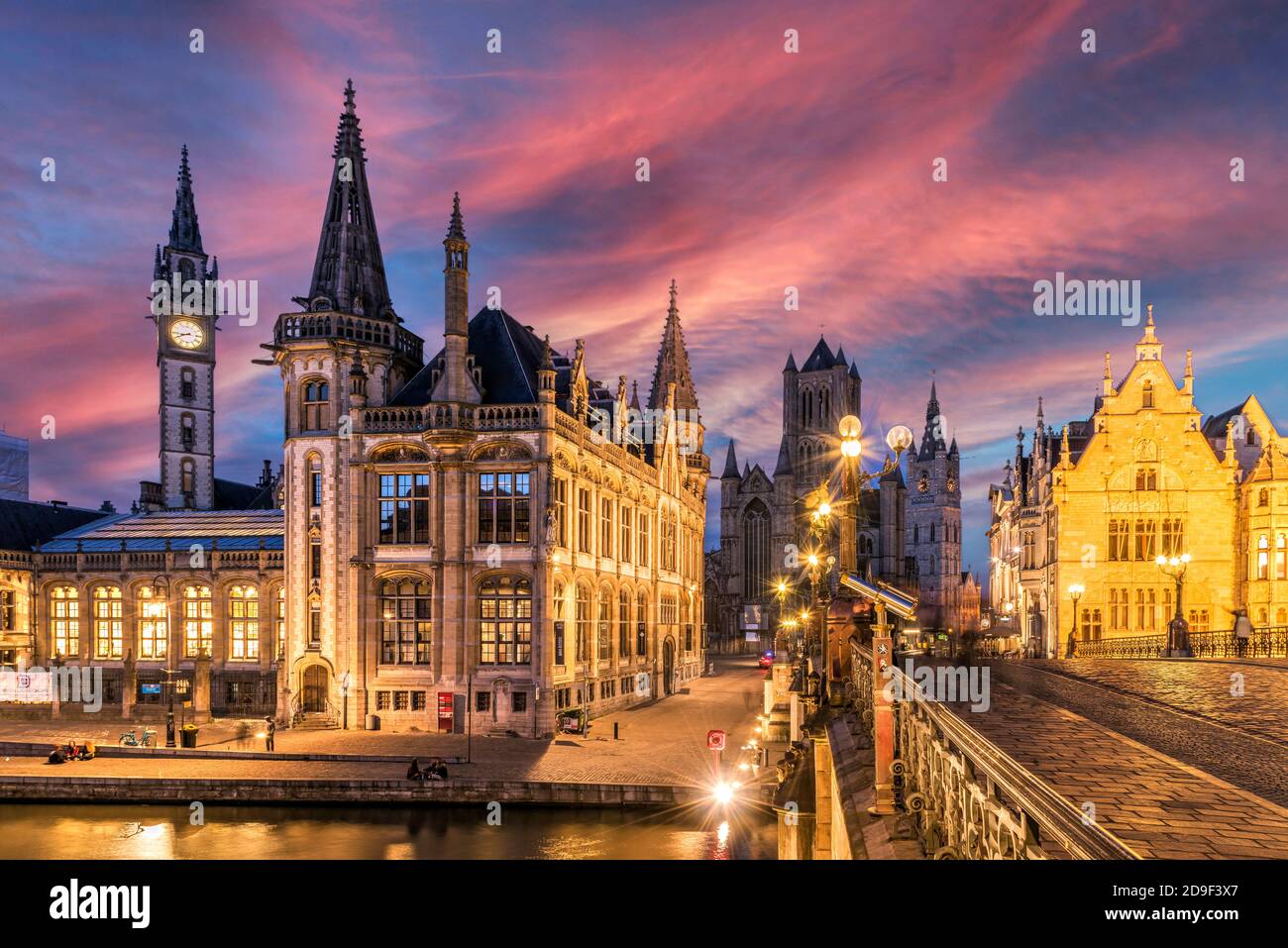 Alte stadt gent -Fotos und -Bildmaterial in hoher Auflösung – Alamy