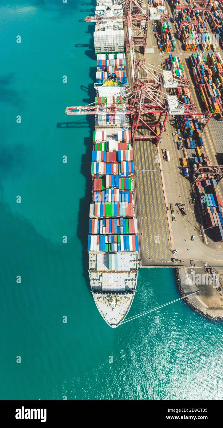 Lkw Container Logistik Stockfotos und -bilder Kaufen - Alamy