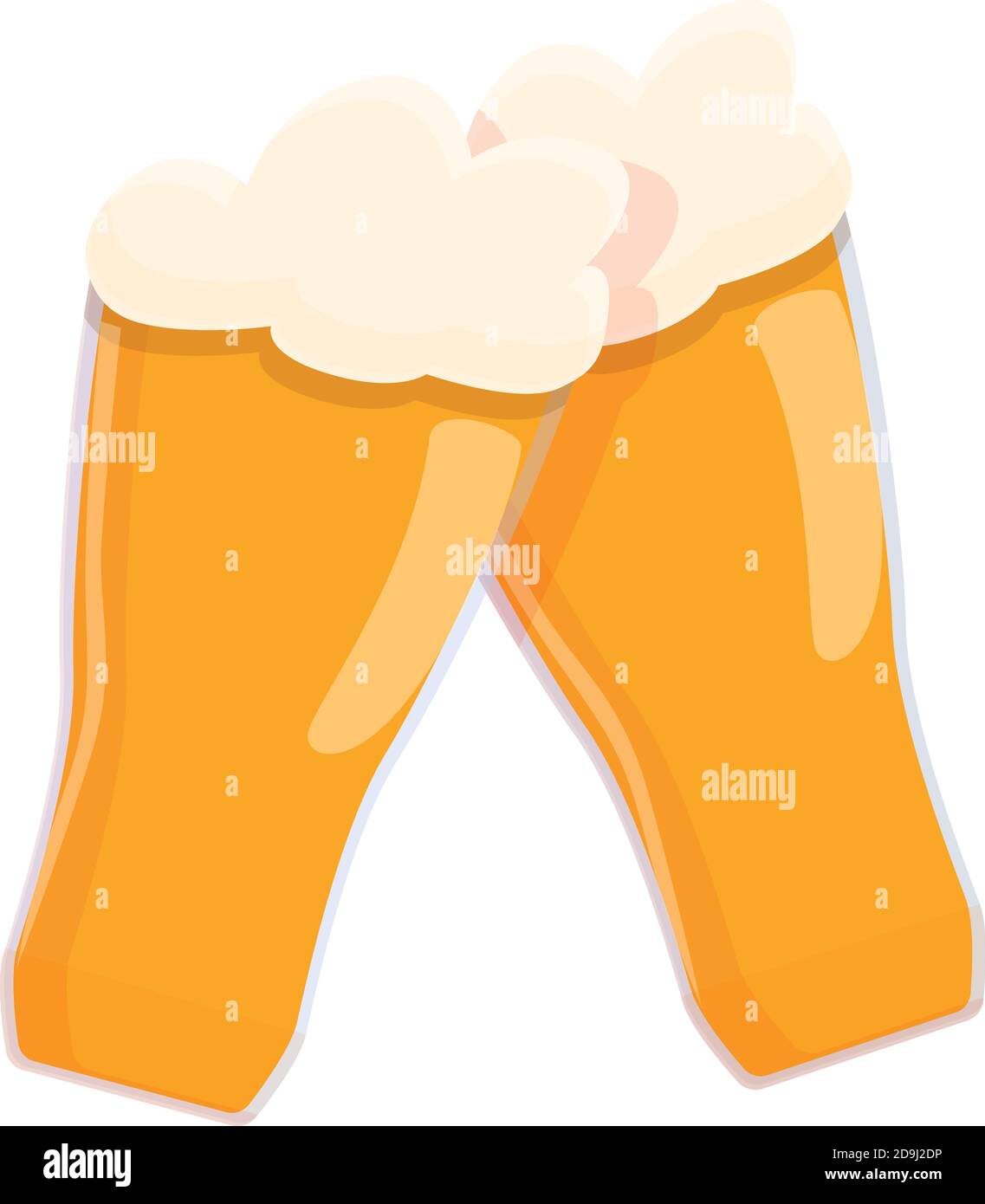 Jubel-Symbol. Cartoon der Jubel Feier Vektor-Symbol für Web-Design ...