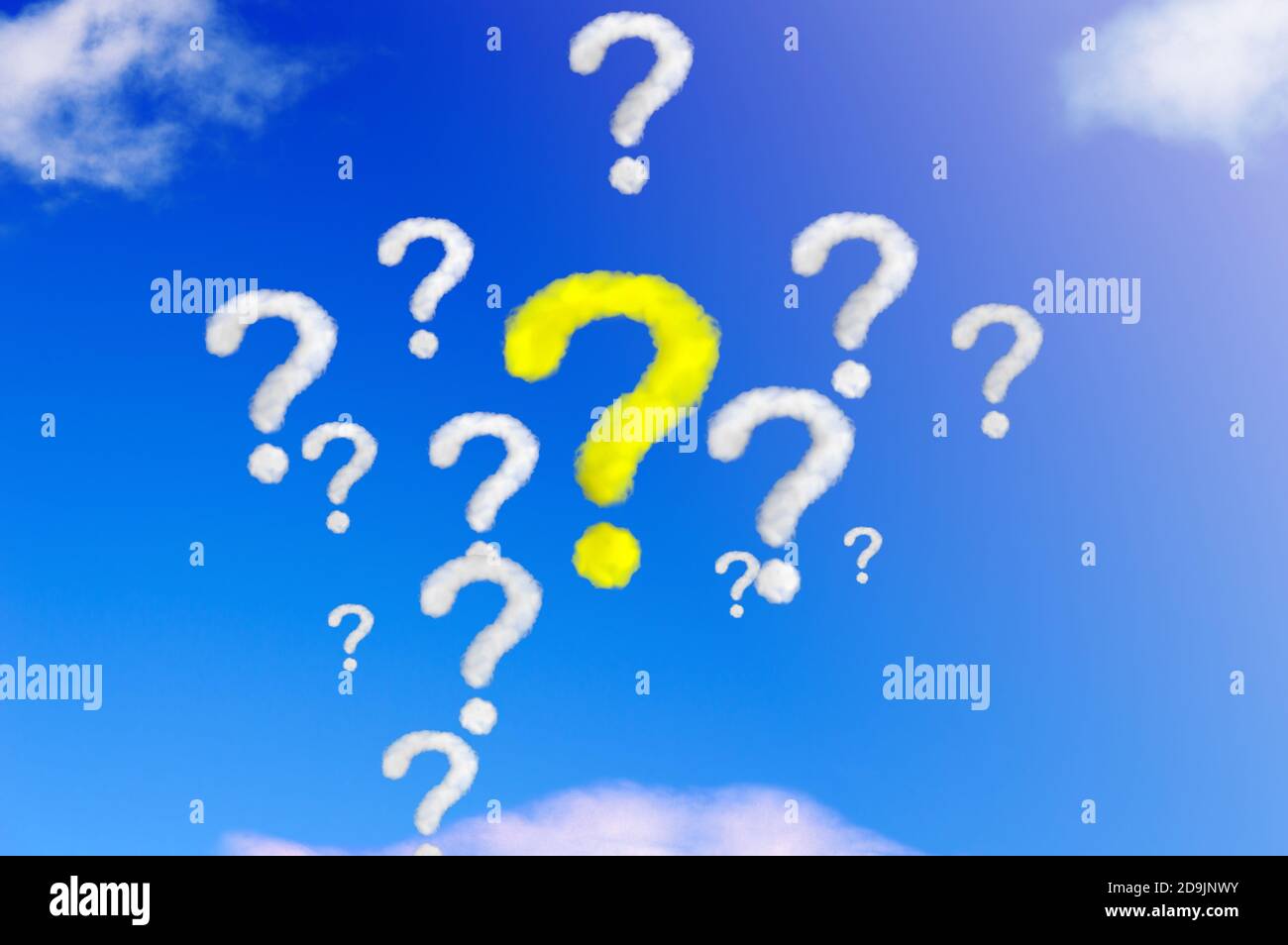 Gelbes fragezeichen -Fotos und -Bildmaterial in hoher Auflösung – Alamy