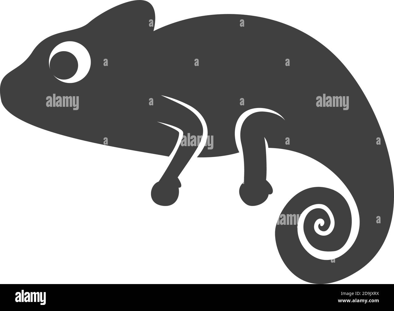 Chameleon logo vector -Fotos und -Bildmaterial in hoher Auflösung – Alamy