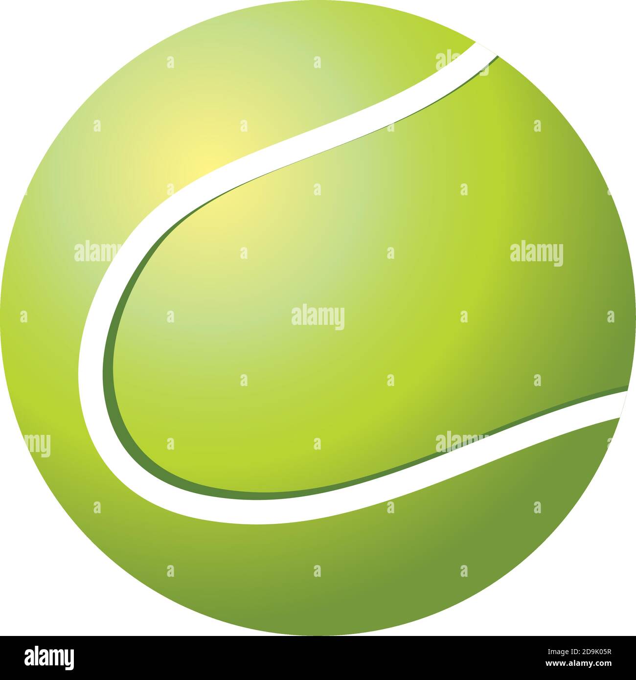 Tennis Ball Icon Sign Symbol Stockfotos und -bilder Kaufen - Alamy