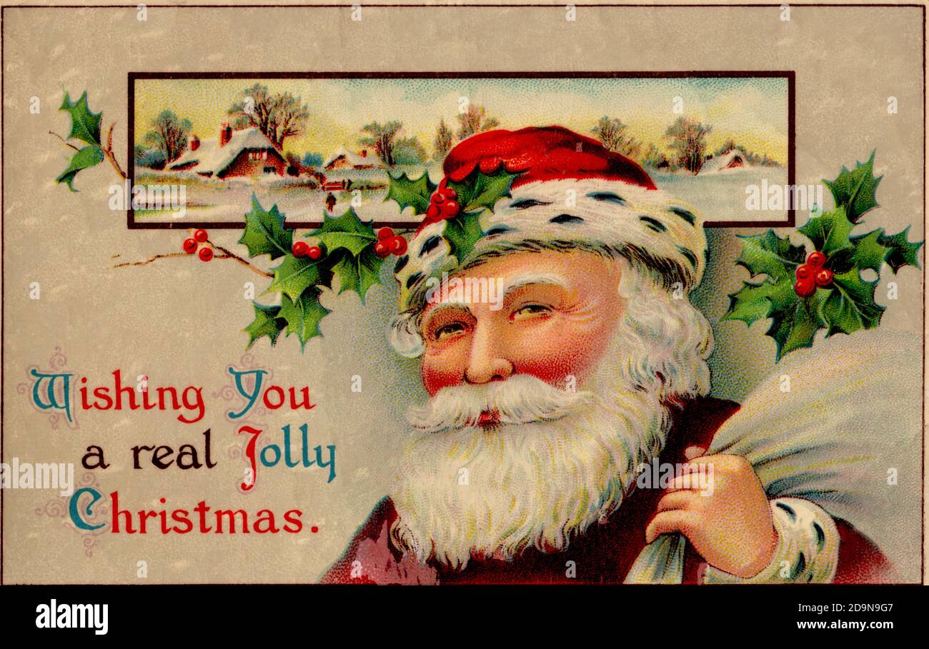 Historische weihnachtskarte -Fotos und -Bildmaterial in hoher Auflösung – Alamy