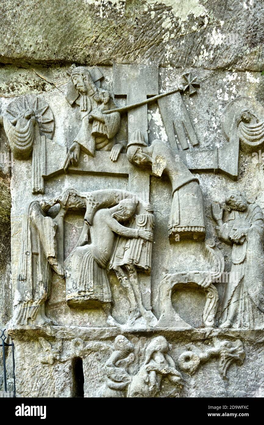 Relief Externsteine Stockfotos und -bilder Kaufen - Alamy