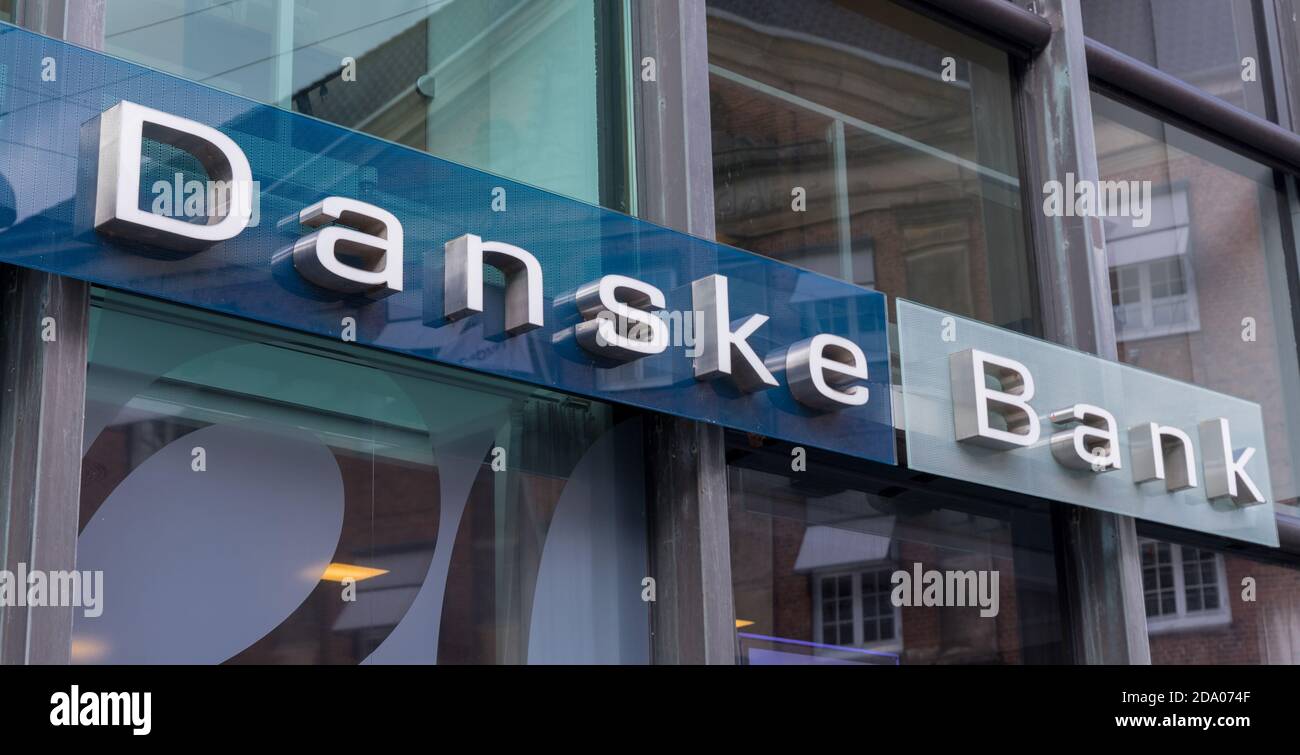 Danske Bank Logo Stockfotos und -bilder Kaufen - Alamy