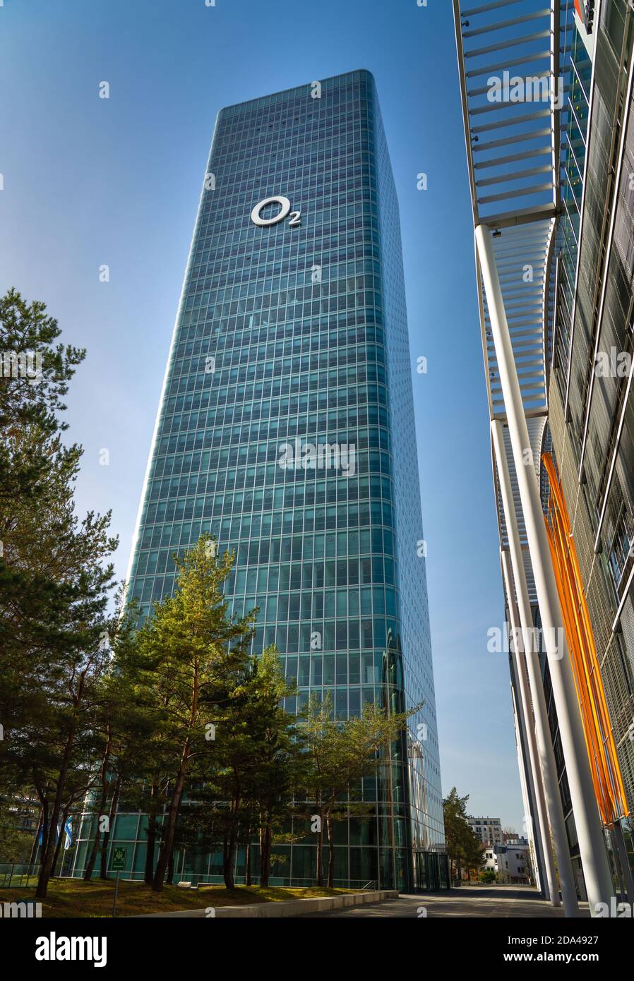 O2 Logo Stockfotos und -bilder Kaufen - Alamy