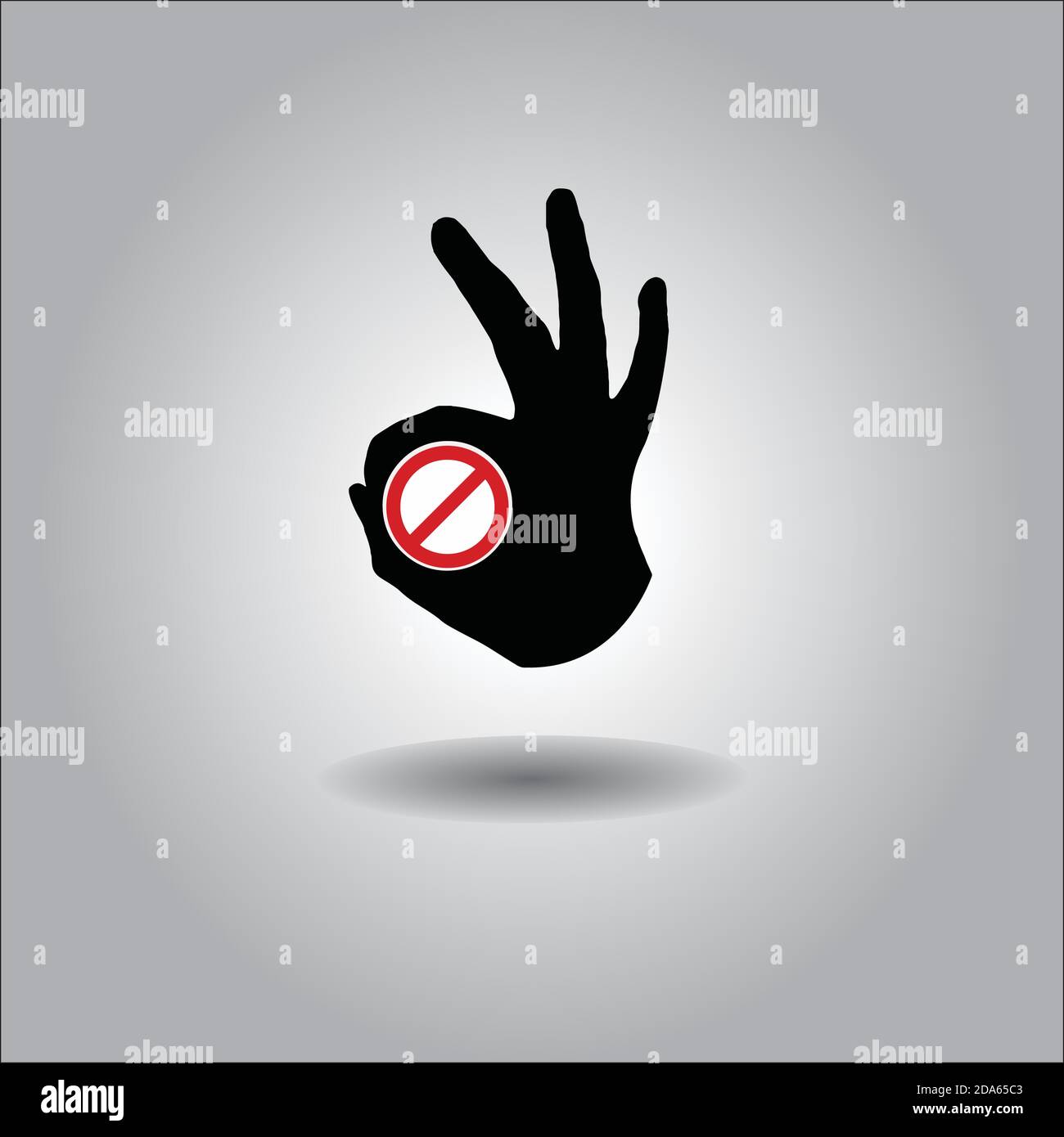 Fine sign Stock-Vektorgrafiken kaufen - Alamy