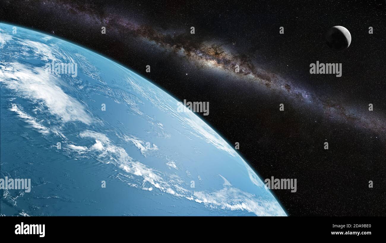 Mond erde orbit -Fotos und -Bildmaterial in hoher Auflösung – Alamy