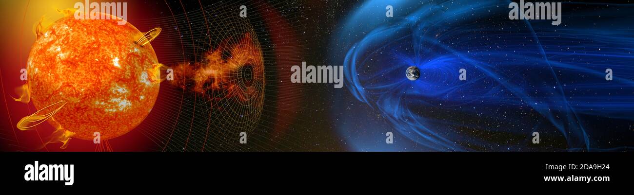 Earth radiation shield -Fotos und -Bildmaterial in hoher Auflösung – Alamy
