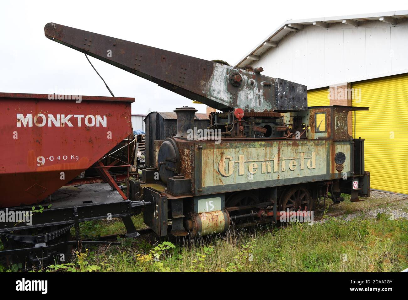 Andrew Barclay 880/1902 0-4-0 Crane Tank Engine 'Glenfield No. 1' bei ...