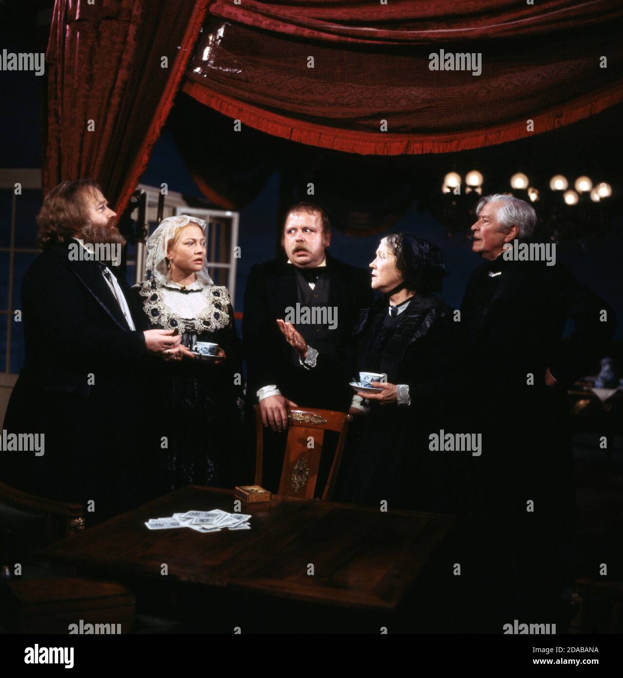 Hans Gerd Kübel, Karin Baal, Uwe Falkenbach, Ilsemarie Schnering und ...