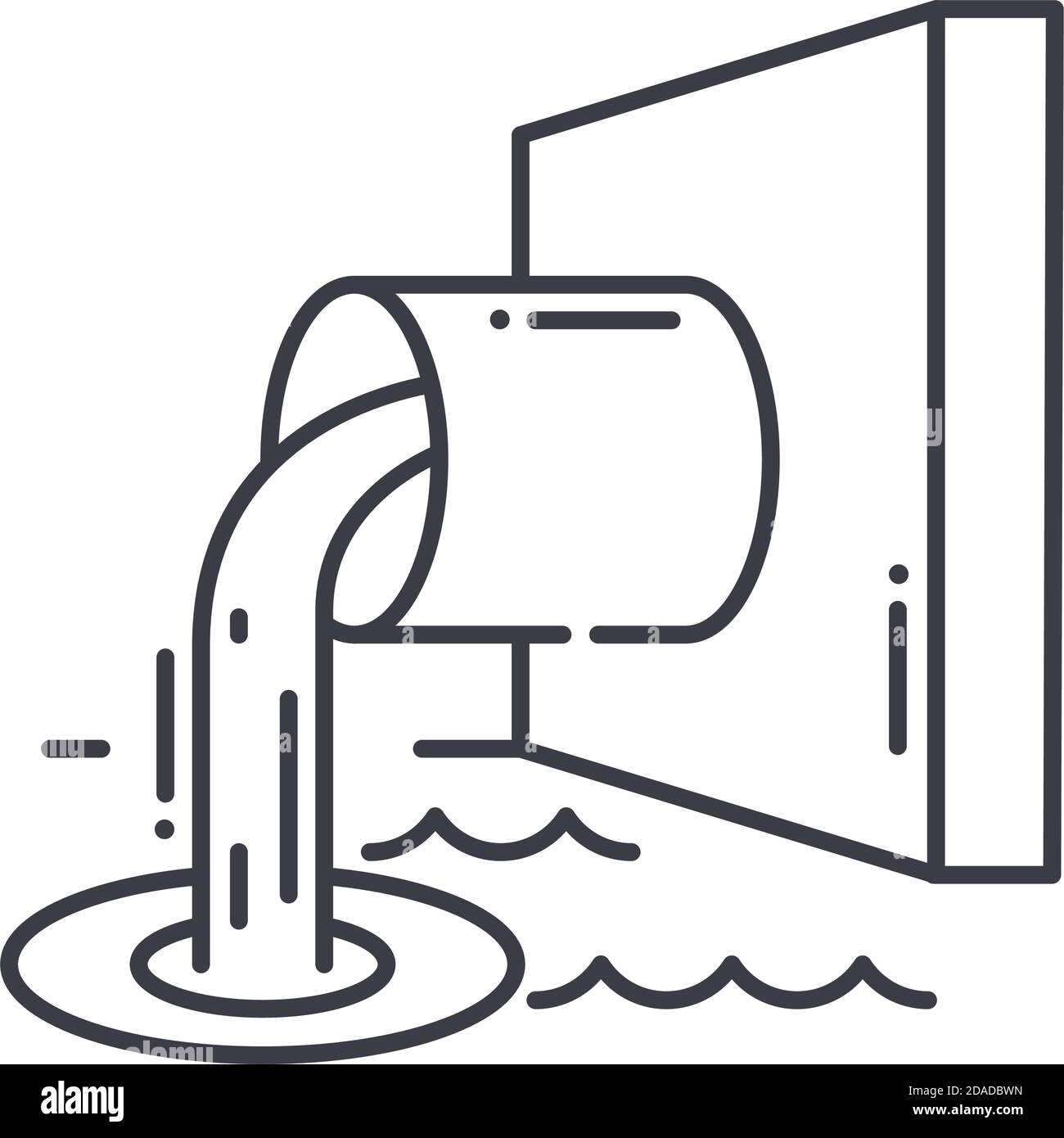 Abwasser abwasser Stock-Vektorgrafiken kaufen - Alamy