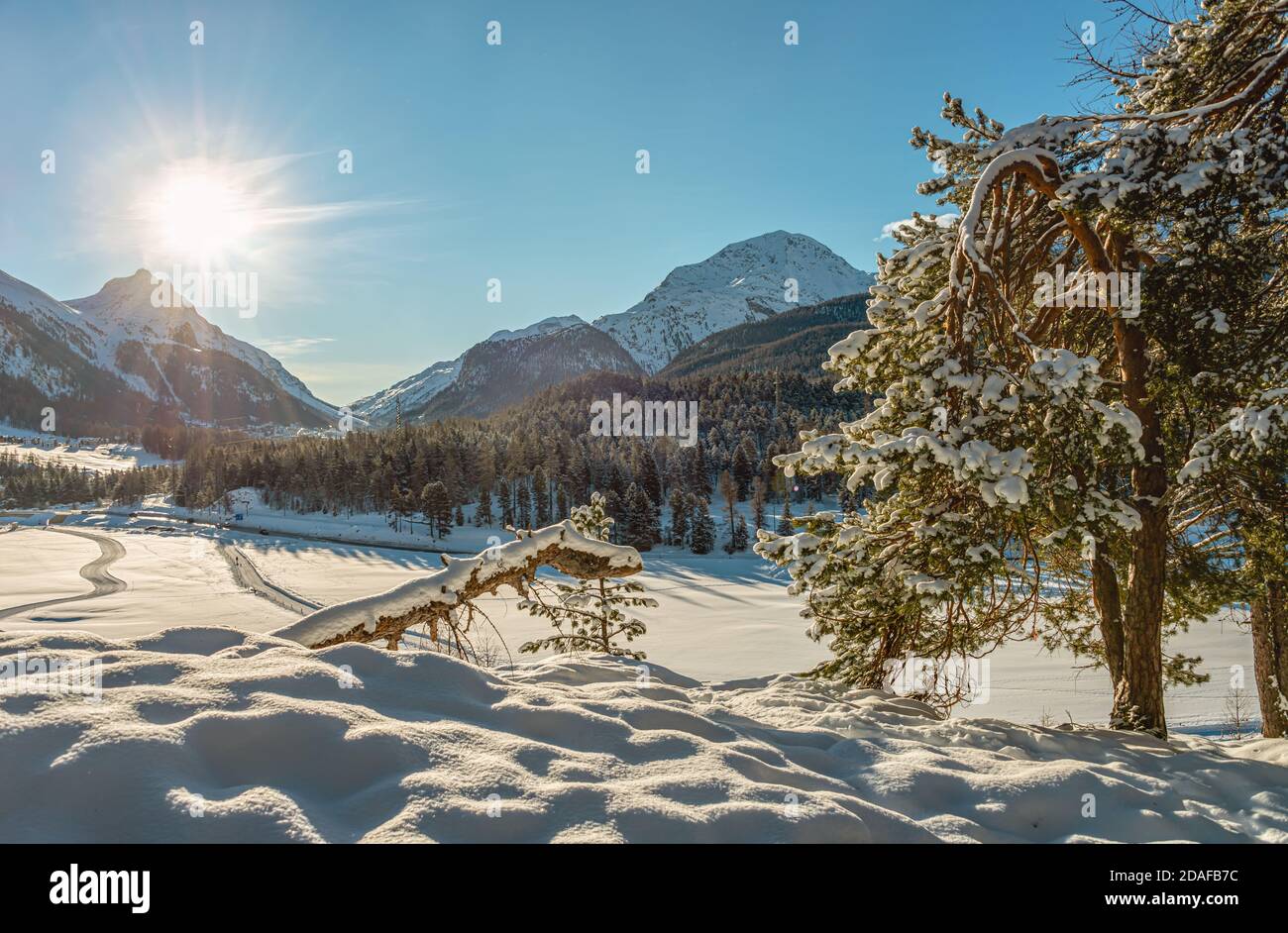 Switzerland engadin samedan inn river -Fotos und -Bildmaterial in hoher ...