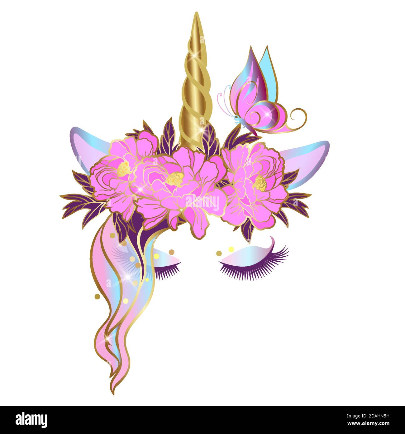 Einhorn gesicht -Fotos und -Bildmaterial in hoher Auflösung – Alamy