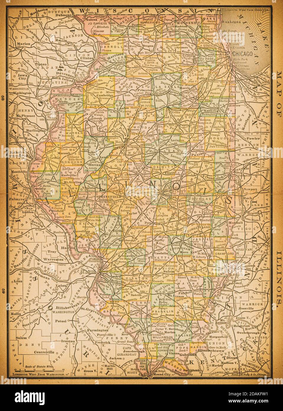 Historische karte von chicago -Fotos und -Bildmaterial in hoher ...